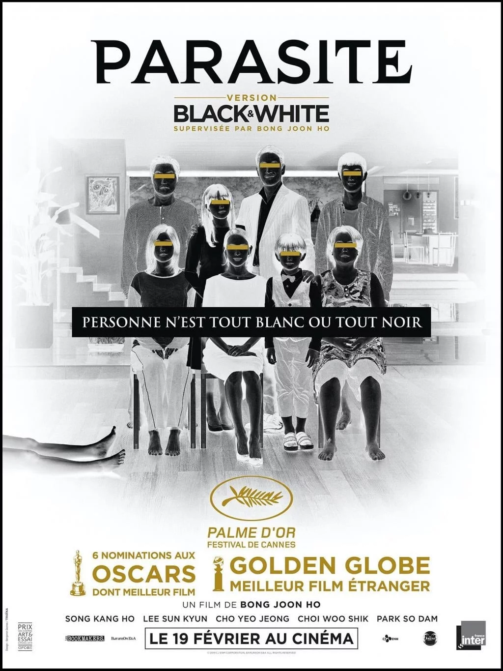 Parasite - Version noir et blanc | 2020